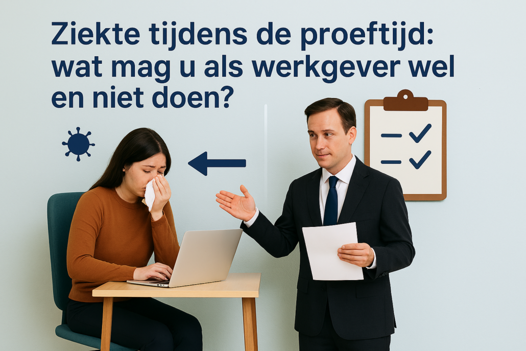 Ziekte tijdens de proeftijd: wat mag u als werkgever wel en niet doen ...